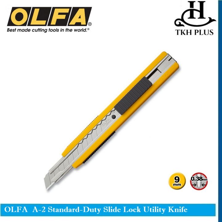 Olfa A-2 Standard-Duty Slide Lock Utility Knife | Lazada