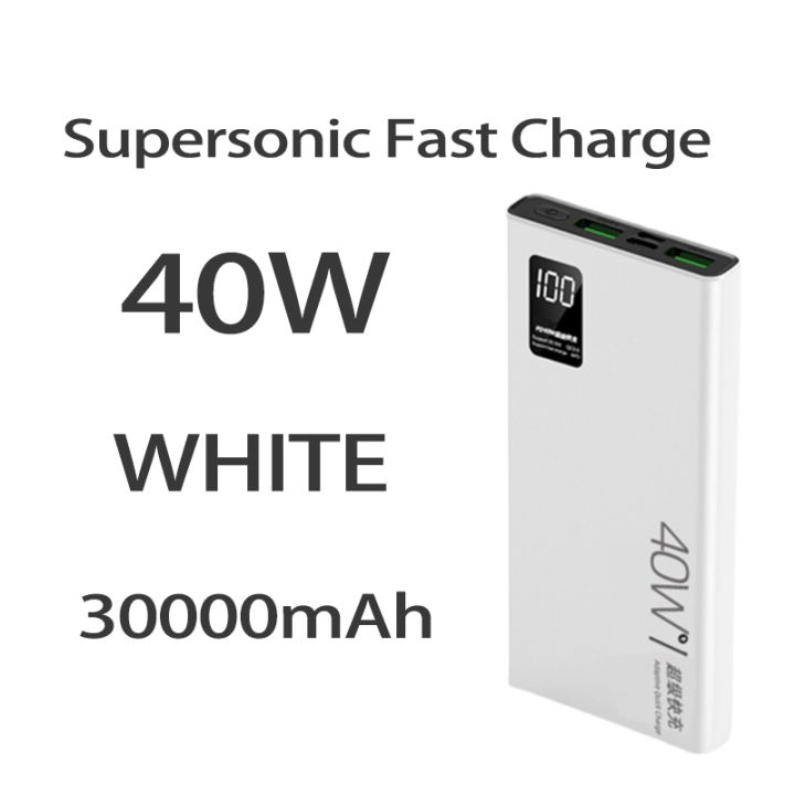 🇸🇬 [In Stock]40W Super Fast Charge Power Bank 30000mAh Mini Large ...
