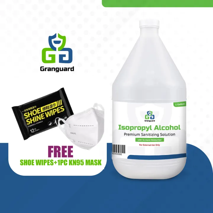 GranGuard 70% ISOPROPYL/ETHYL ALCOHOL 1 GALLON SCENTED | Lazada PH