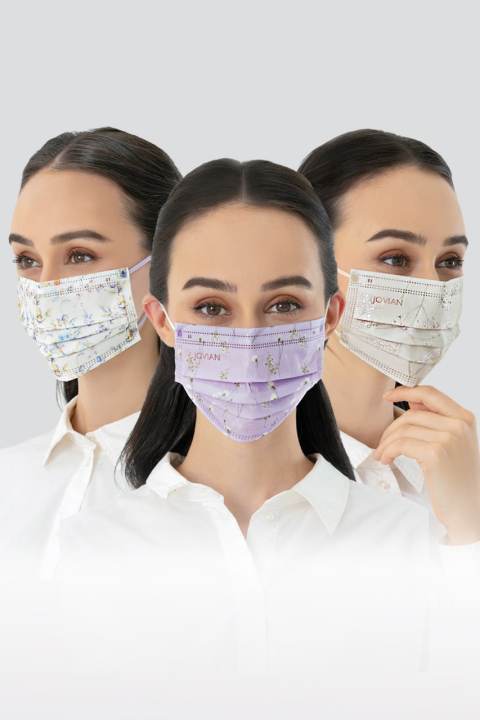 Jovian Disposable 3Ply Earloop Mask 10pcs/Box 30pcs (ORIGINAL) | Lazada