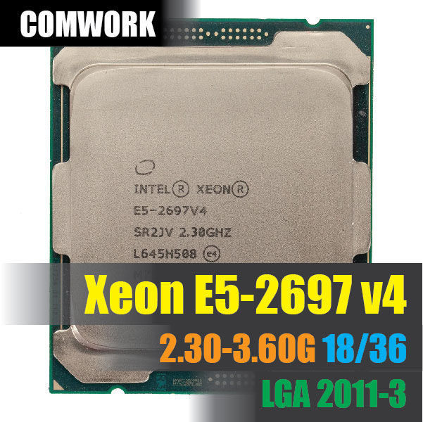 ซีพียู Intel XEON E5 2697 V4 LGA 2011-3 CPU PROCESSOR X99 C612 WORKSTATION SERVER DELL HP ...