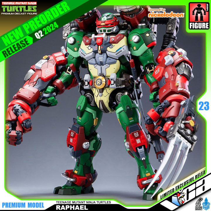 PREORDER Q3-2024 🟢VCA ⭐️ HEAT BOYS METAL BUILD STRUCTURE MECHA TEENAGE ...