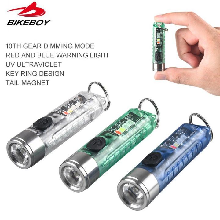 Original S11 Mini LED Flashlight Rechargeable Keychain Flashlights ...