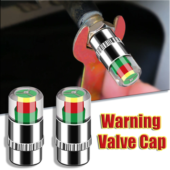 New Car Tire Pressure Gauge Indicator Alert Monitoring Valve Indicator ...