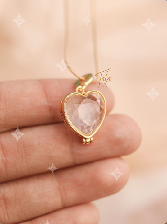 Tala by Kyla Diamond Castle Locket | Lazada PH