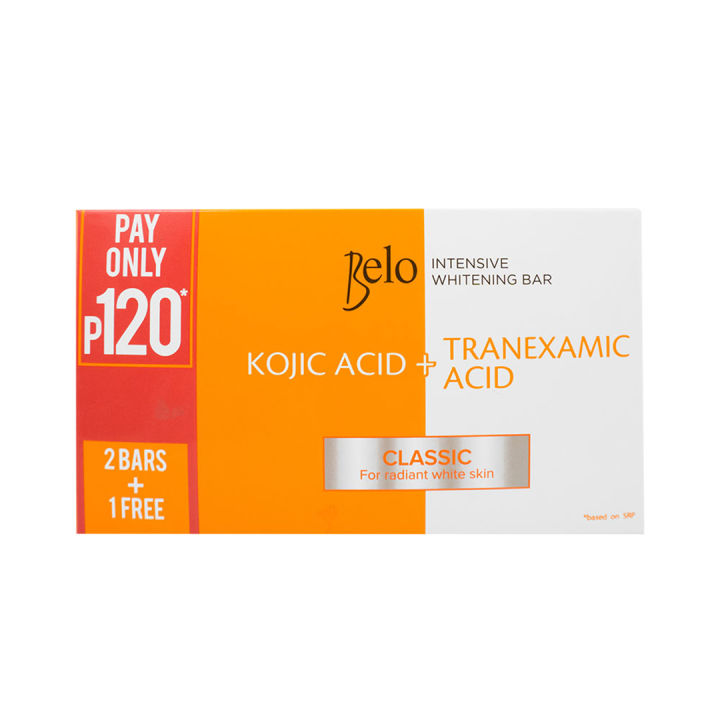 BELO SOAP KOJIC AND TRNEXAMIC ACID 3S 65G | Lazada PH