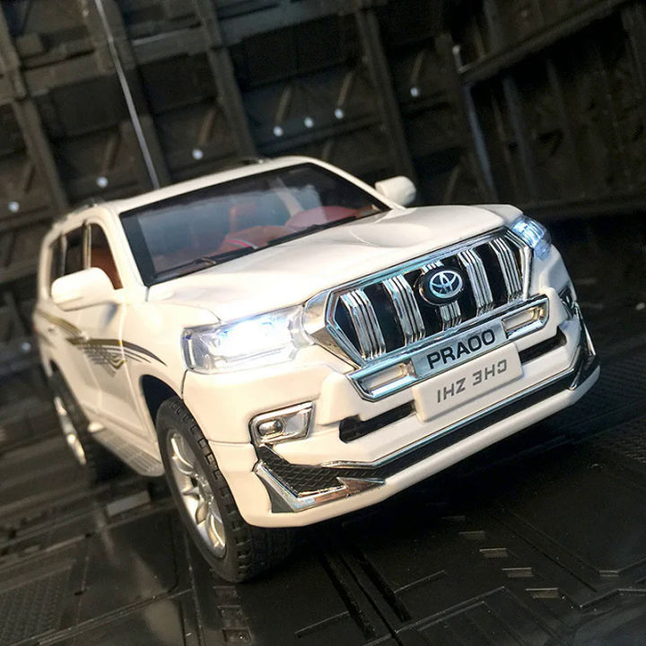 1:24 TOYOTA Land Cruiser Prado SUV Collection Model Alloy Car CheZhi ...