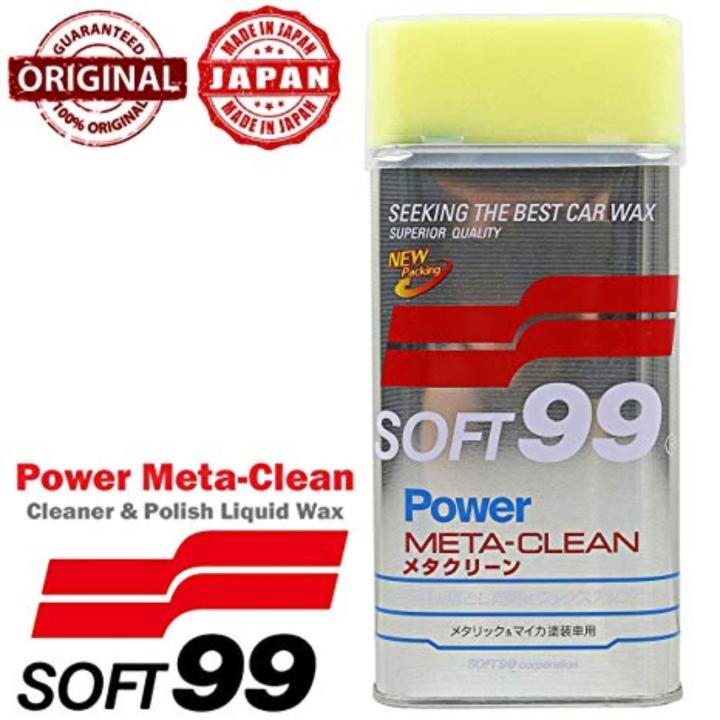 Soft 99 Meta-Clean Liquid Wax 530ml | Lazada