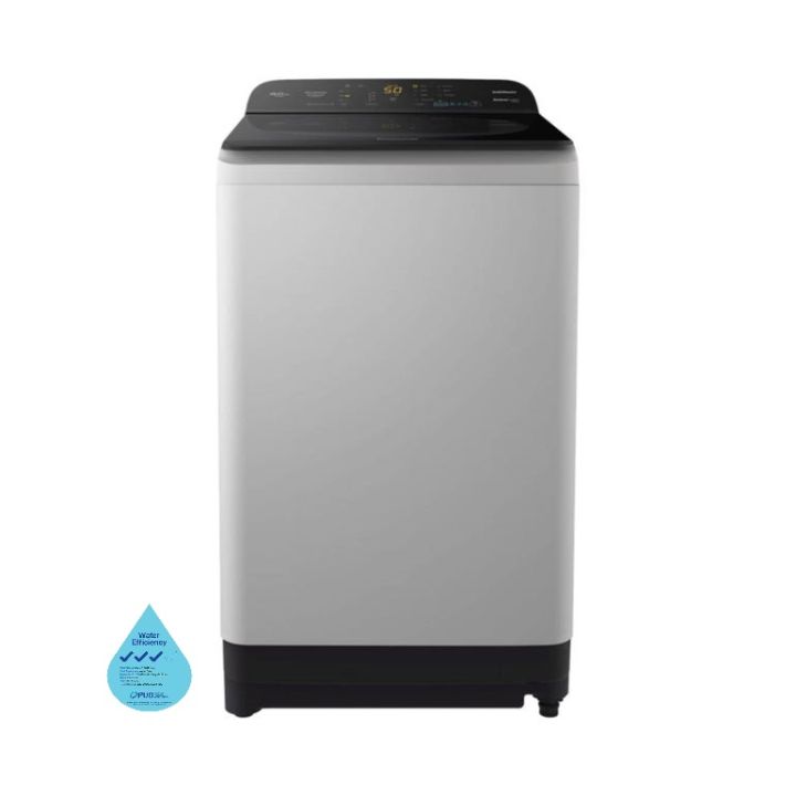 PANASONIC NA-F90A9HRQ 9 KG TOP LOAD WASHER COLOUR: LIGHT GREY WATER ...