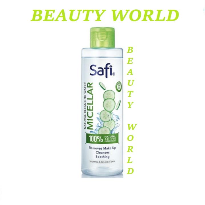 New Stock Safi Micellar ROSE Natural Cleansing Water Remove Make Up ...