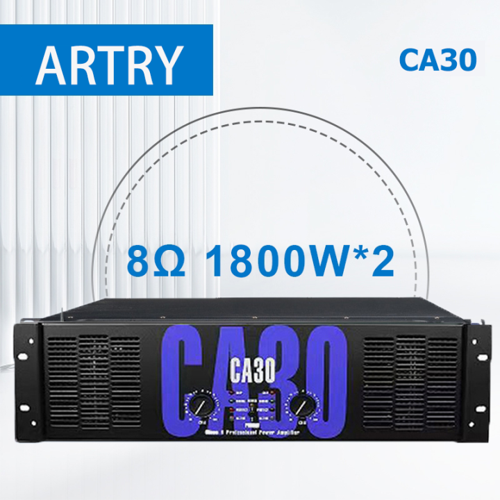 ARTRY CA30 Professional amplifier, two channels, 1800W high-power 8 ohms, audio amplifier ...