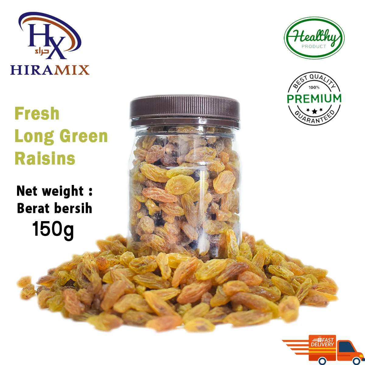 Fresh Organic Raisins | Mix Raisin / Kismis / Black Jumbo / Golden ...