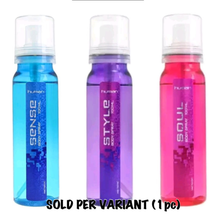 SENSE / SOUL / STYLE (HUMAN SCENTS / PERFUMES / BODY SPRAY) | Lazada PH