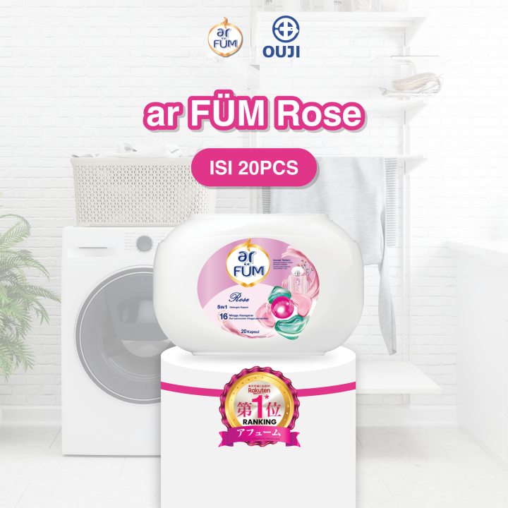 Ar FUM Deterjen Kapsul - Rose - Hard Pack 20 pcs | Lazada Indonesia