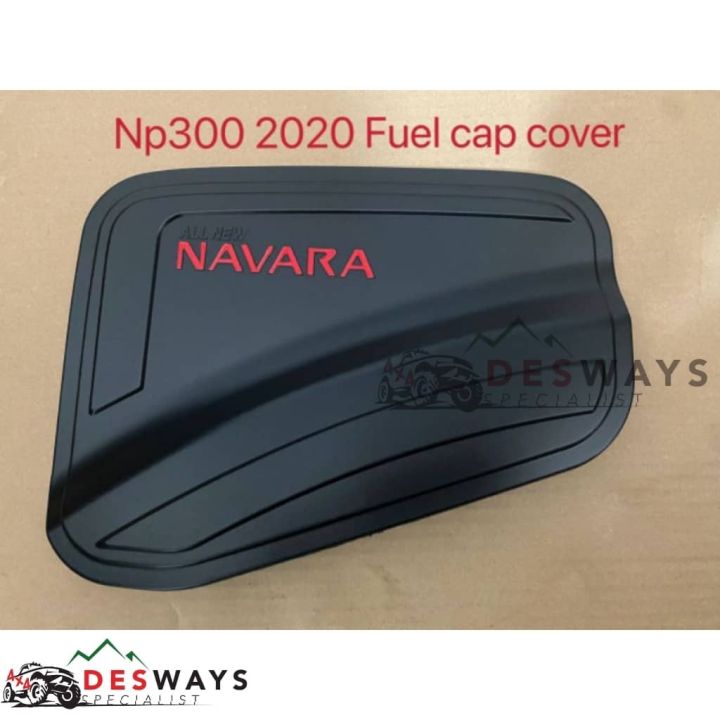 NISSAN NAVARA NP300 FUEL CAP Tank Cover (Matte Black) | Lazada