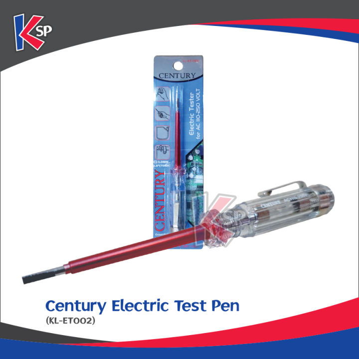 CENTURY HEAVY DUTY ELECTRIC TESTER / TEST PEN KL-ET-002 (MADE IN TAIWAN ...