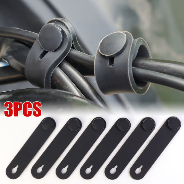 3pcs Motorcycle Rubber Bands For Frame Rubber Securing Tie Wiring ...