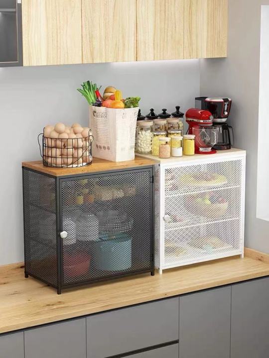 【Ready Stock】Kitchen multi-function storage counter surface cupboard ...