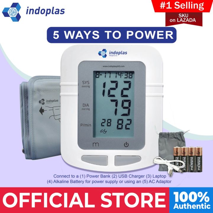 Indoplas USB Powered BP105 Blood Pressure Monitor | Lazada PH