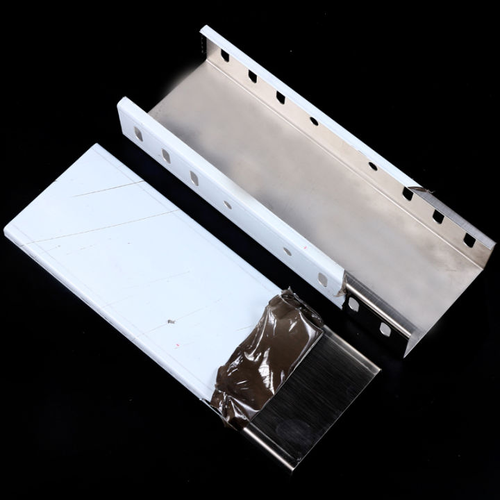 Stainless steel 304 trough bridge 100*50 machine room closed trunking ...