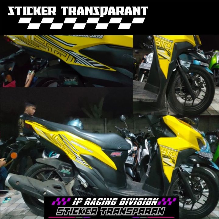 STRIPING VARIO NEW 125&150 2018-2021 LIVERY BUS SUDIRO TUNGGA JAYA STJ ...