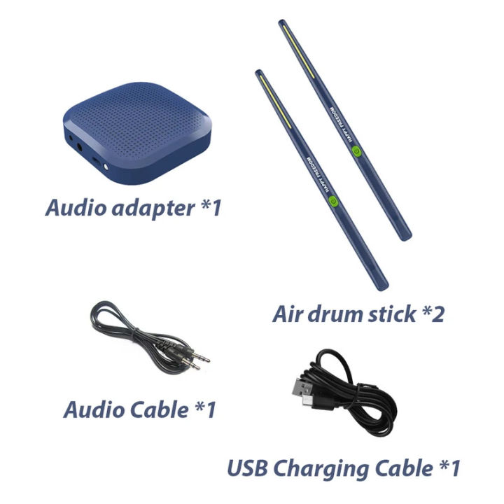 [Hyrzbrz] electronic drumsticks air drum stick 16D speaker DSP level ...