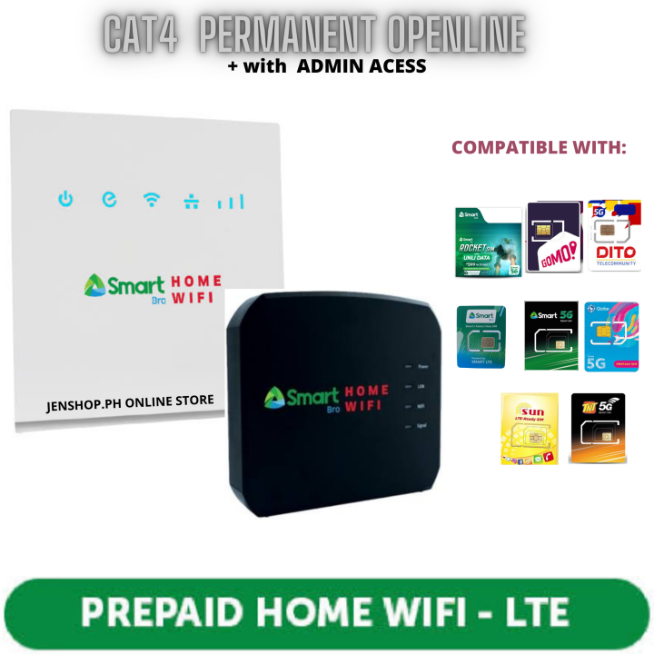 SMART BRO PREPAID WIFI (AVAILABLE OPENLINE) | Lazada PH