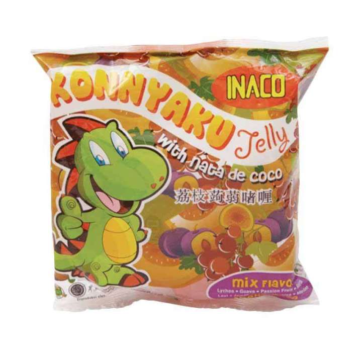 Inaco konnyaku jelly per 4 pack , 1 pack isi 12 cup, 1 dus isi 30 pack ...