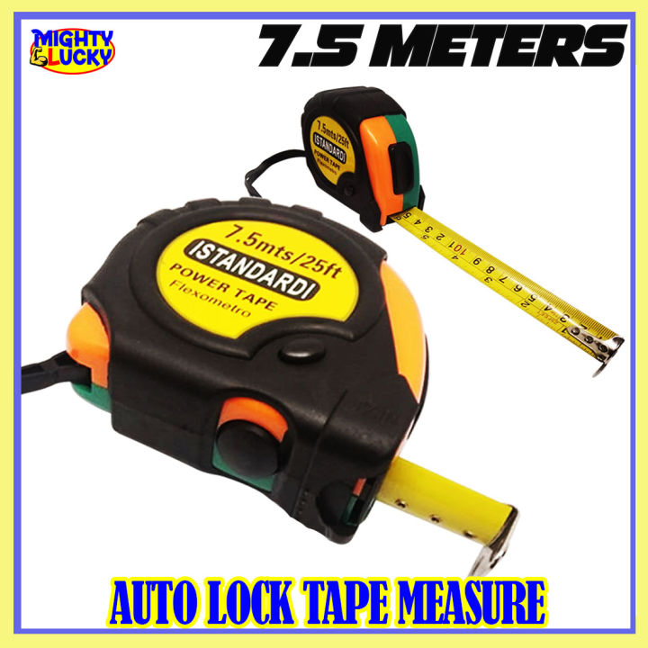 Tape Measure With Auto Locks 7.5 Meters OEM | Lazada PH