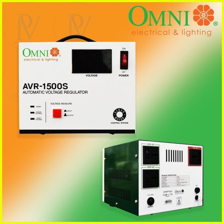 COD ☏ ☫ OMNI AVR AUTOMATIC VOLTAGE REGULATOR 2024 Model AVR 500, 1000 ...
