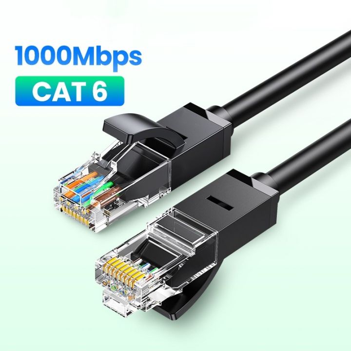 NEXFAN Ethernet Cable Cat 6 A 10Gbps Network Cable 4 Twisted Pair Patch ...
