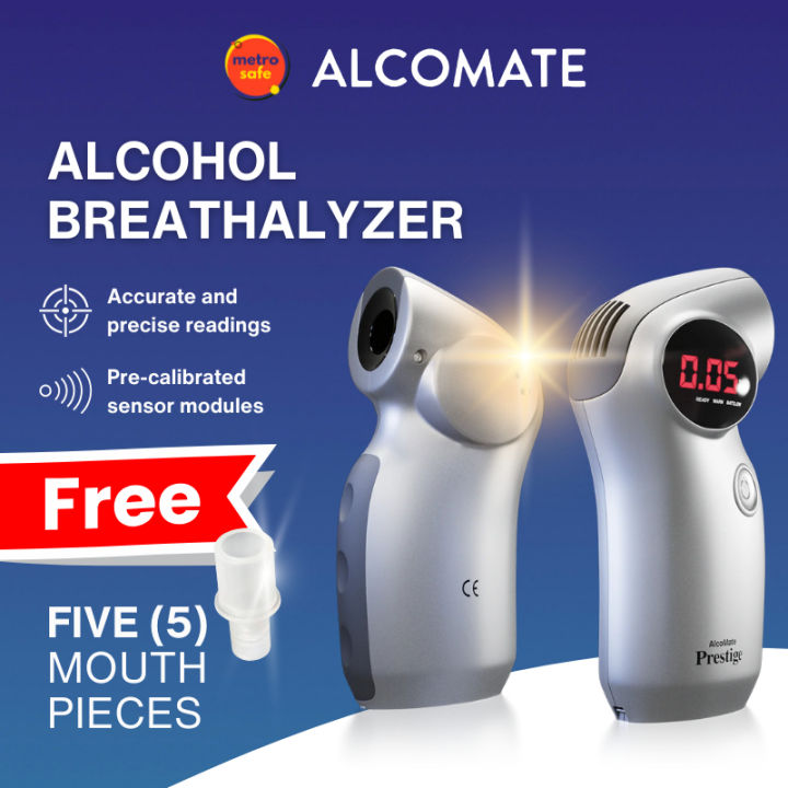 Alcomate Prestige Alcohol Breath Detector Breathalyzer Model AL6000 ...