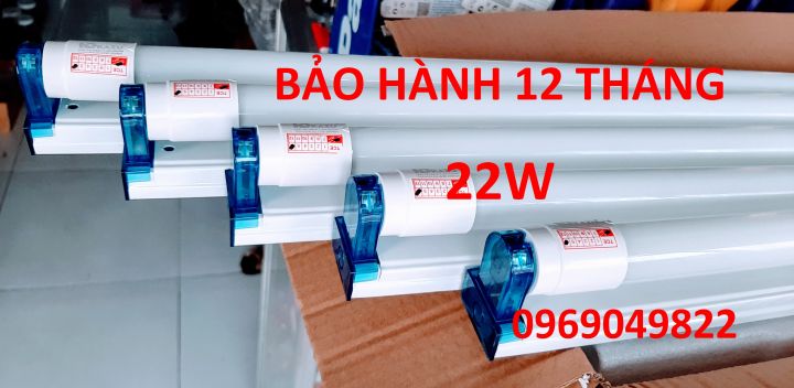 Bộ đèn led tuýp 1m2 1,2m chuẩn 22W sáng trắng, bóng đèn led 1.2 met ...