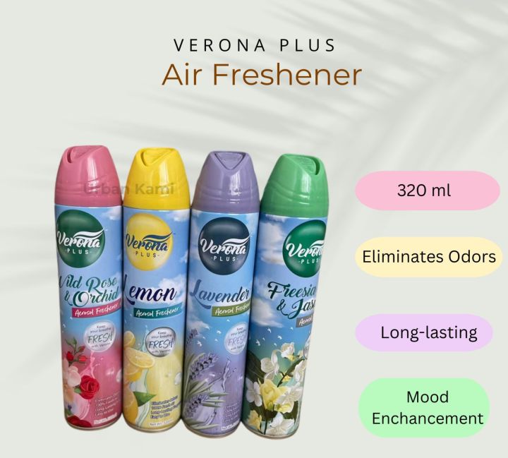 VERONA PLUS Aerosol Air Freshener 320ml /Spray pewangi bilik, Pewangi ...