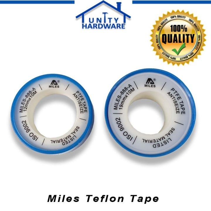 1roll Stronghold Teflon Tape Miles - 1/2", 3/4" Tapelon Plumber Seal ...