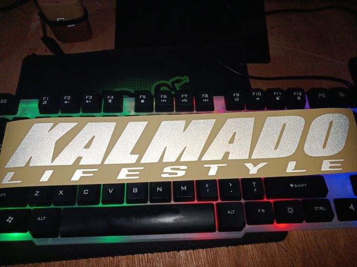 sticker kalmado lifestyle for car and motorcycle decals | Lazada PH