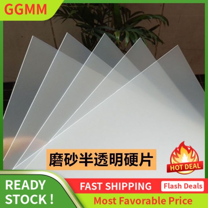 [COD] pvc sheet frosted plastic PP translucent hard polyethylene 0.3-2 ...