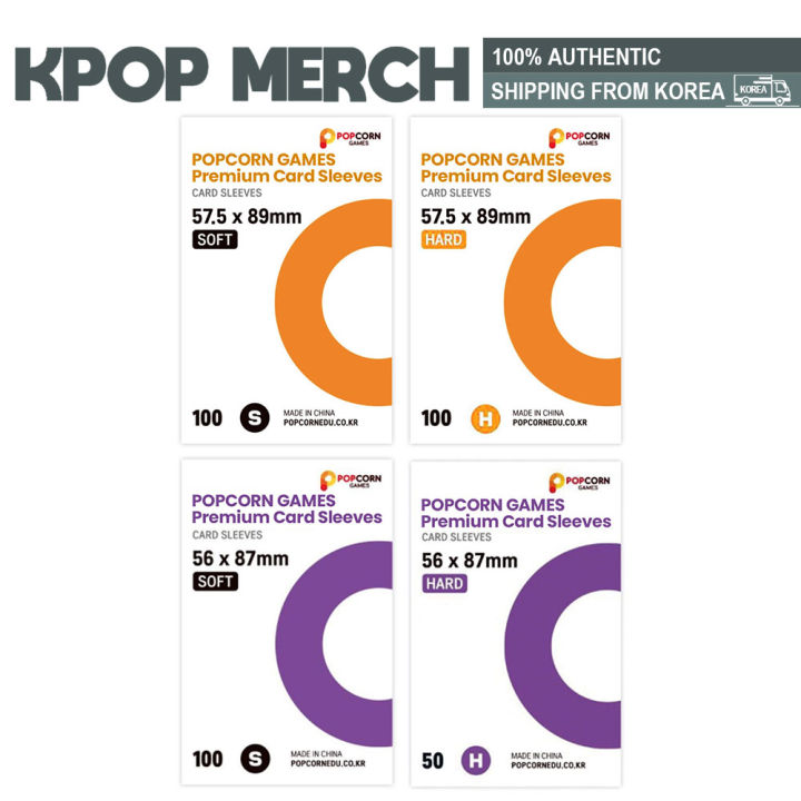 POPCORN GAMES Premium Card Sleeves | Lazada.co.th