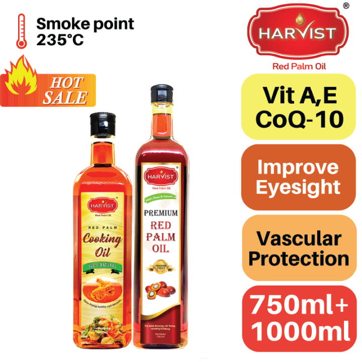 HARVIST Premium Red Palm Oil Variety Pack | Lazada