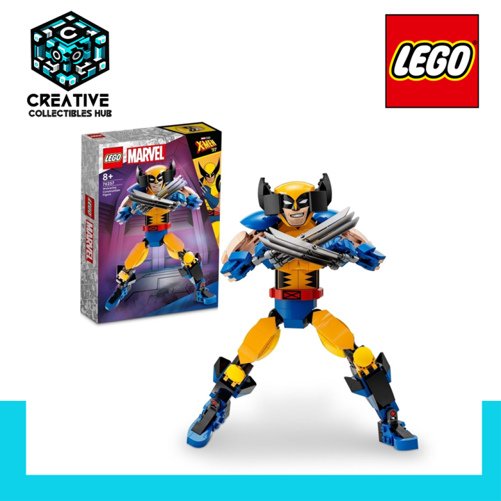 LEGO Super Heroes Marvel 76257 Wolverine Construction Figure Building ...