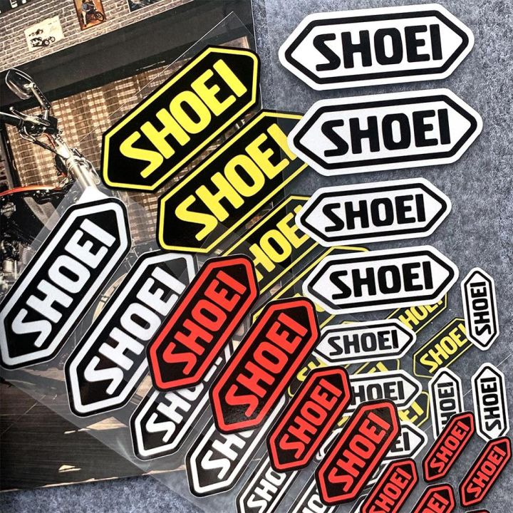 SHOEI Motorcycle Helmet Sticker Sun Protection Modification Decal ...