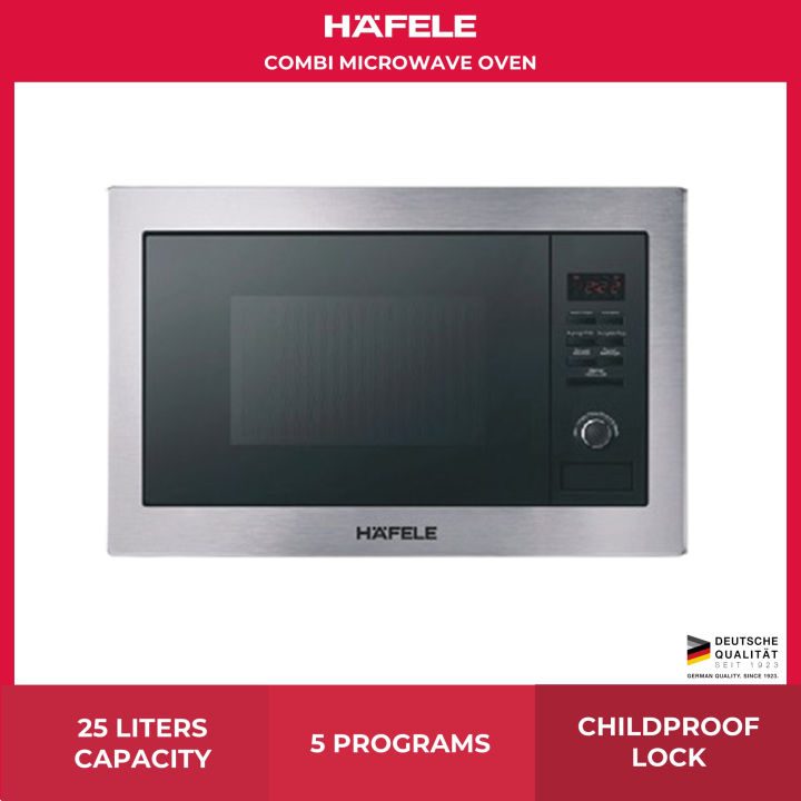 Hafele 25 Litre Built in Combi Microwave Oven (535.34.000) | Lazada ...