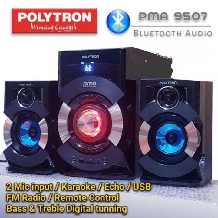 Speaker Bluetooth Polytron PMA 9527/9321/9310 100% ORI | Lazada Indonesia