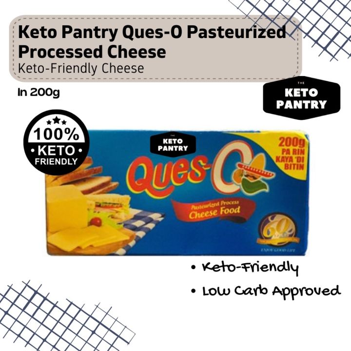 Ques-O Pasteurized Processed Cheese - 200g Keto Friendly | Lazada PH