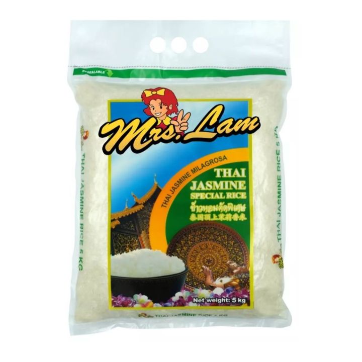 MRS Lam Thai Jasmine Rice 5kg | Lazada PH