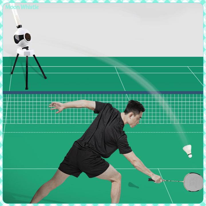 Moon Whistle Automatic Badminton Service Machine Portable Practice ...