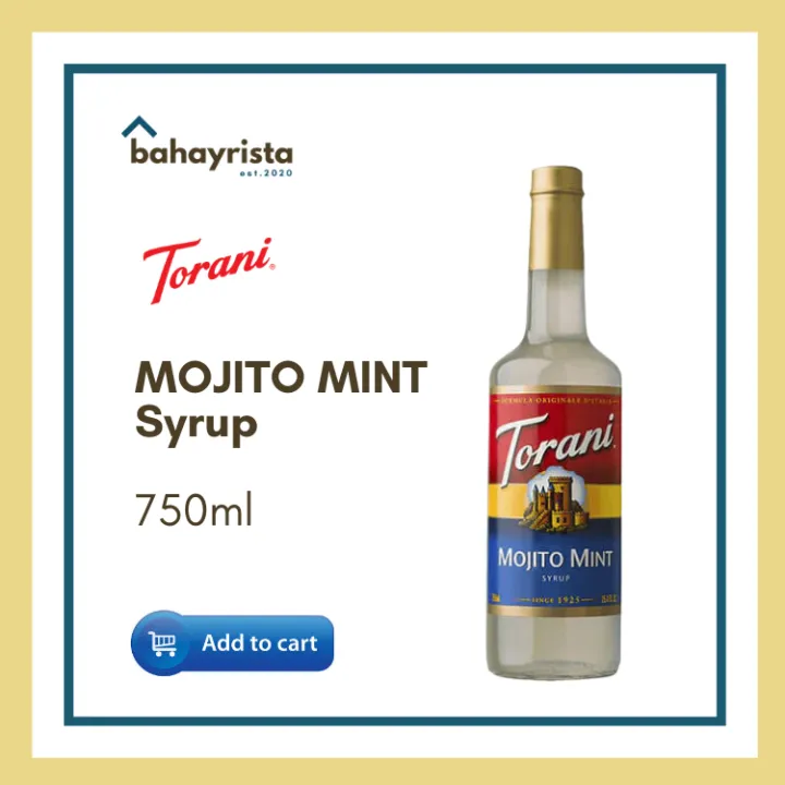 Torani Mojito Mint 750ml | Lazada PH