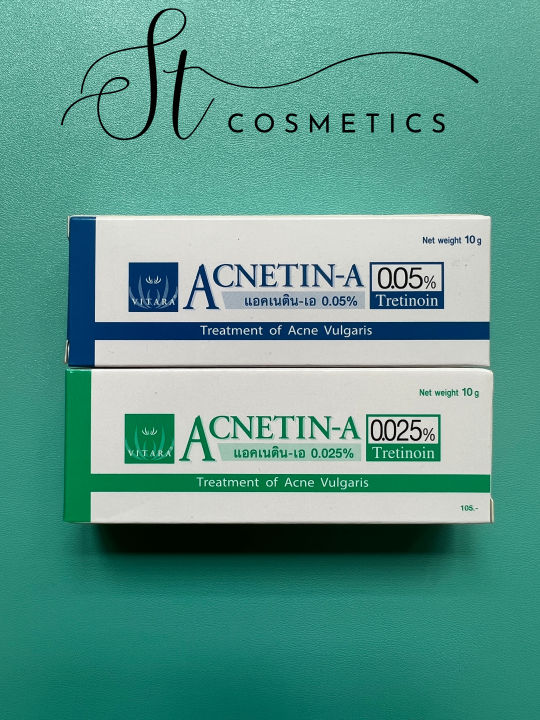 Acnetin-A 0.05% - 0.025% Tretinoin Treatment For Acne Vulgaris Cream ...