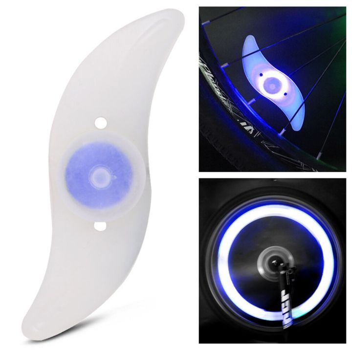 NEW Bike Wheel Spokes Light 3 Lighting Mode MTB LED Night Ride ...