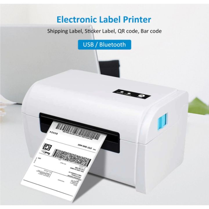 A6 Waybill Printer Label with Bluetooth A6 Shipping Label Thermal ...